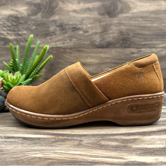 Born | Shoes | Nib Born Bailie Closed Back Clogs Brown Glazed Ginger ...